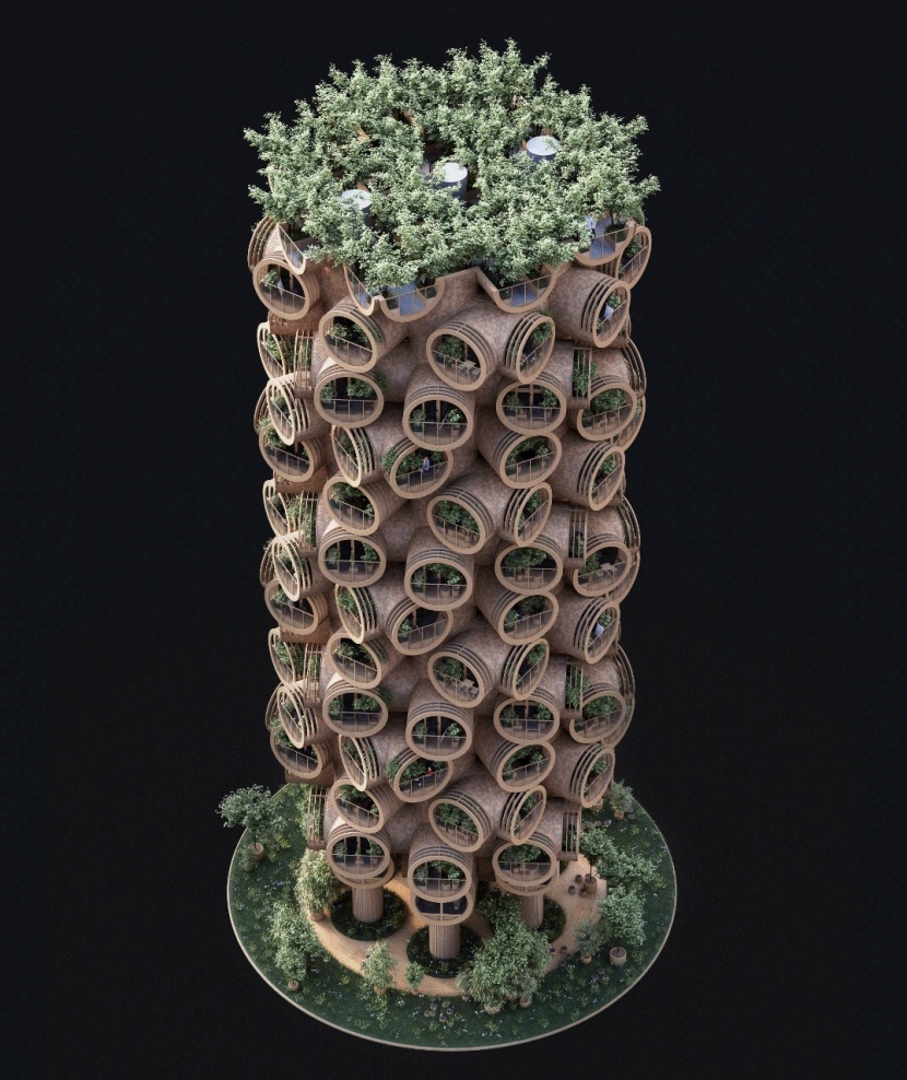 Baumhaus Bert von Studio Precht