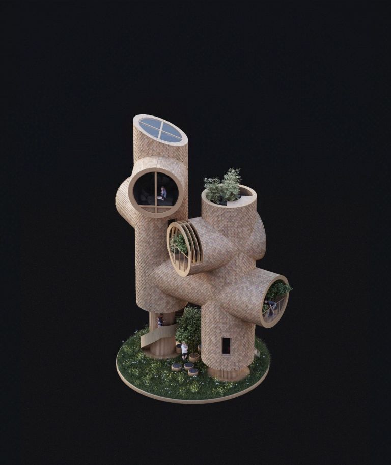 Baumhaus Bert von Studio Precht