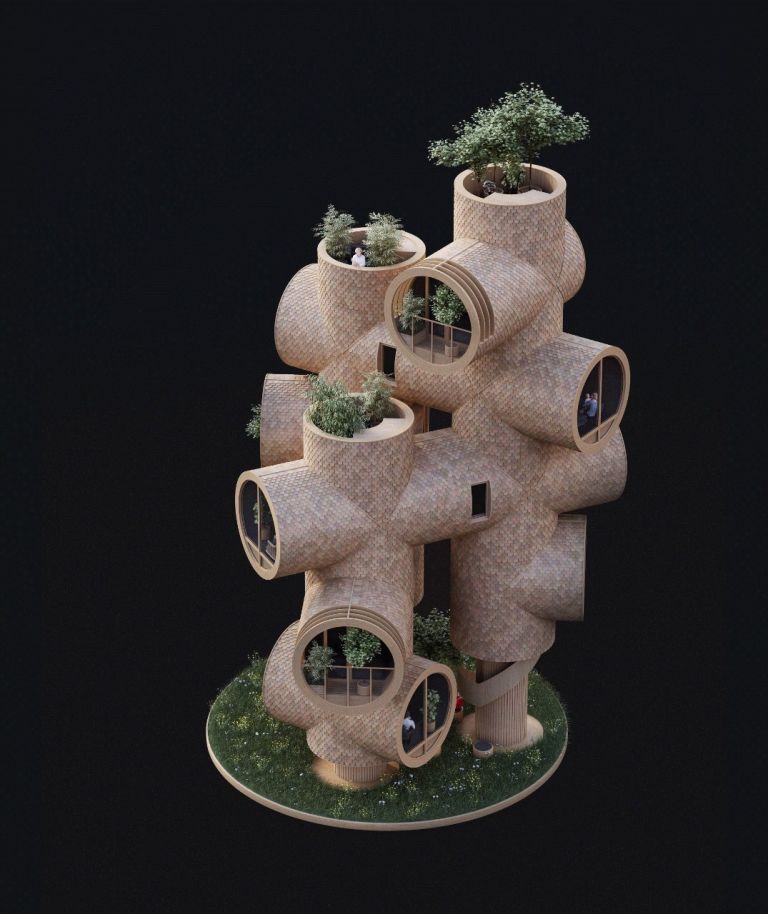 Baumhaus Bert von Studio Precht