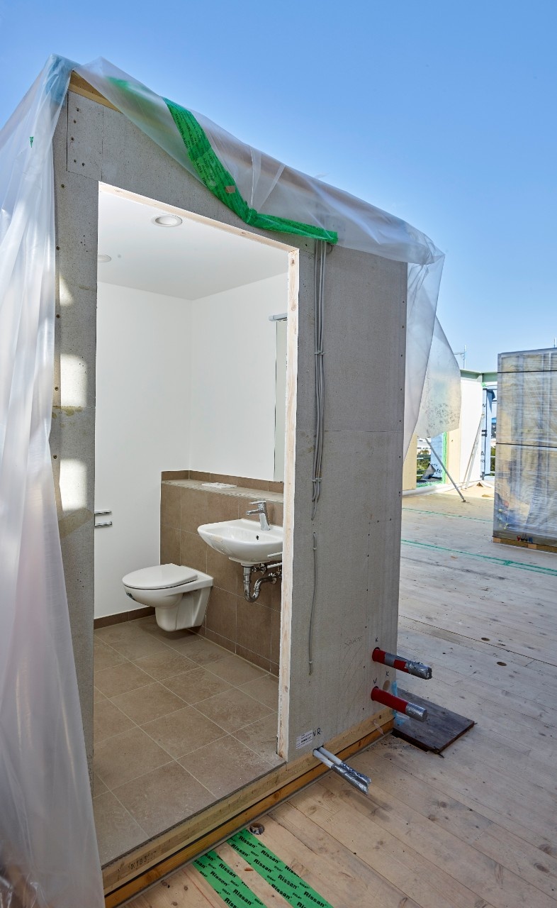 Vorgefertigte Badmodule