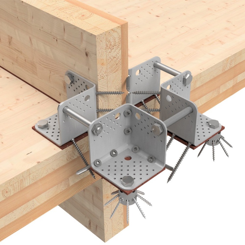 Innovative Verbindungsmittel für den Holzmodulbau