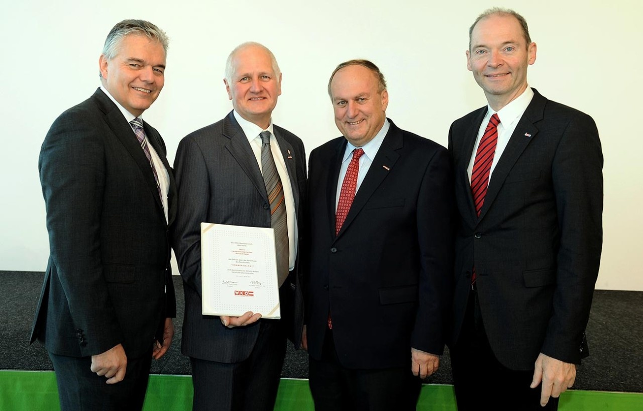 Landesinnungsmeister Hable jetzt Kommerzialrat