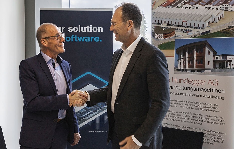 Hundegger und Homag vereinbaren Partnerschaft